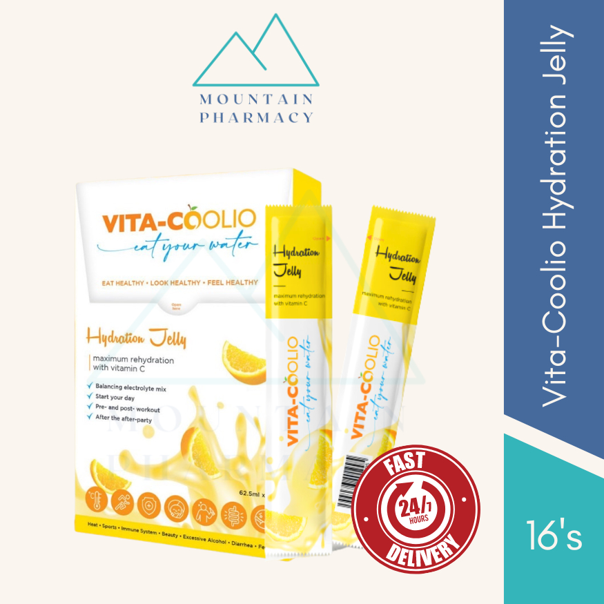 Vita-Coolio Hydration Jelly *Rehydration | Vitamin C | Immune Booster ...