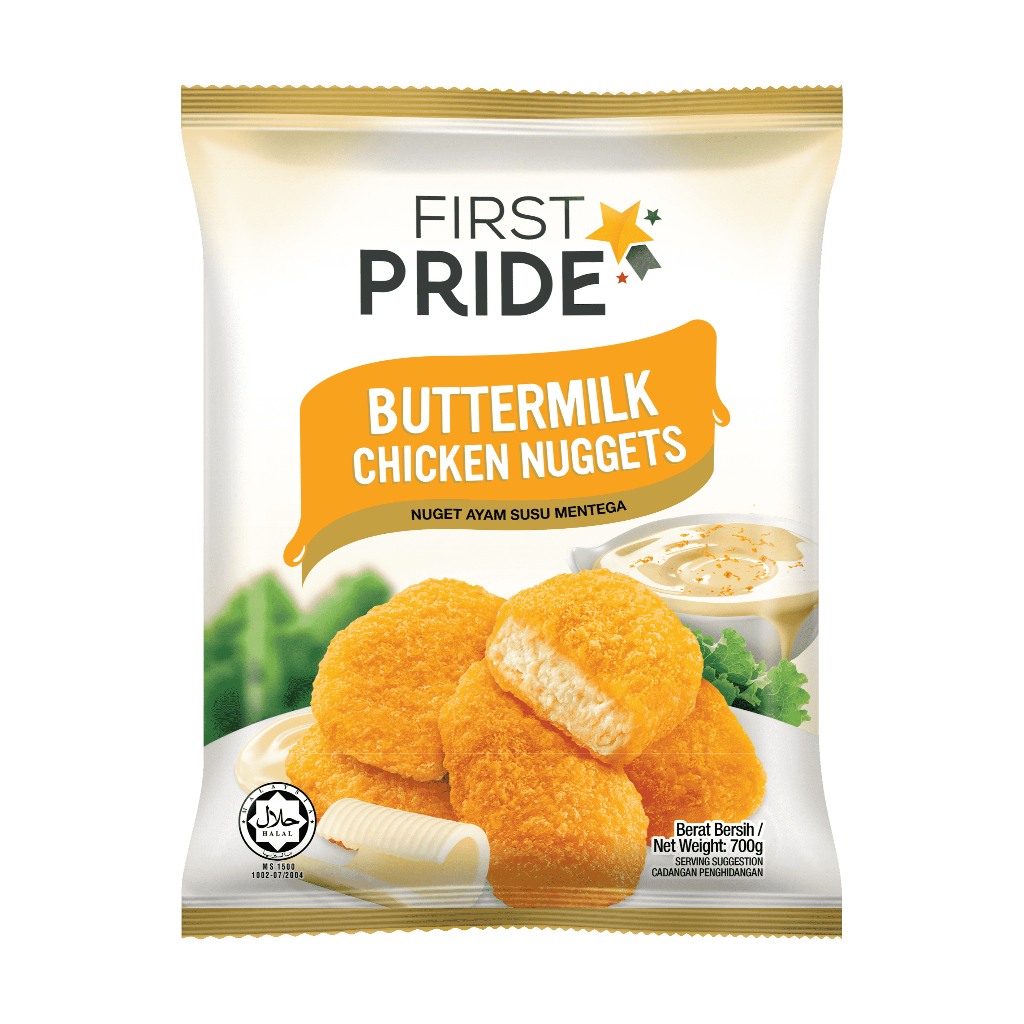 FIRST PRIDE BUTTERMILK NUGGET 700G (NEW) | Shopee Malaysia
