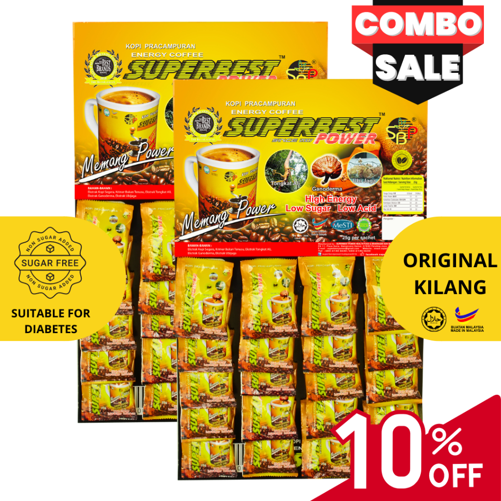 SUPERBEST POWER COFFEE COMBO PAPAN | Shopee Malaysia