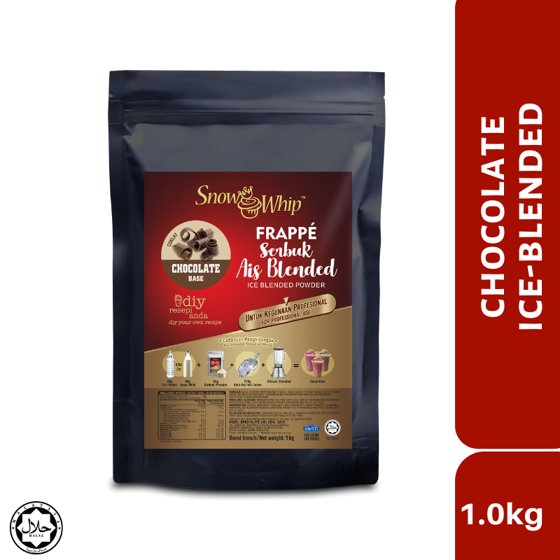 WHOLESALE - Snow Whip Ice Blended Powder/ Frappe 1.0KG + FREE GIFT (1 ...
