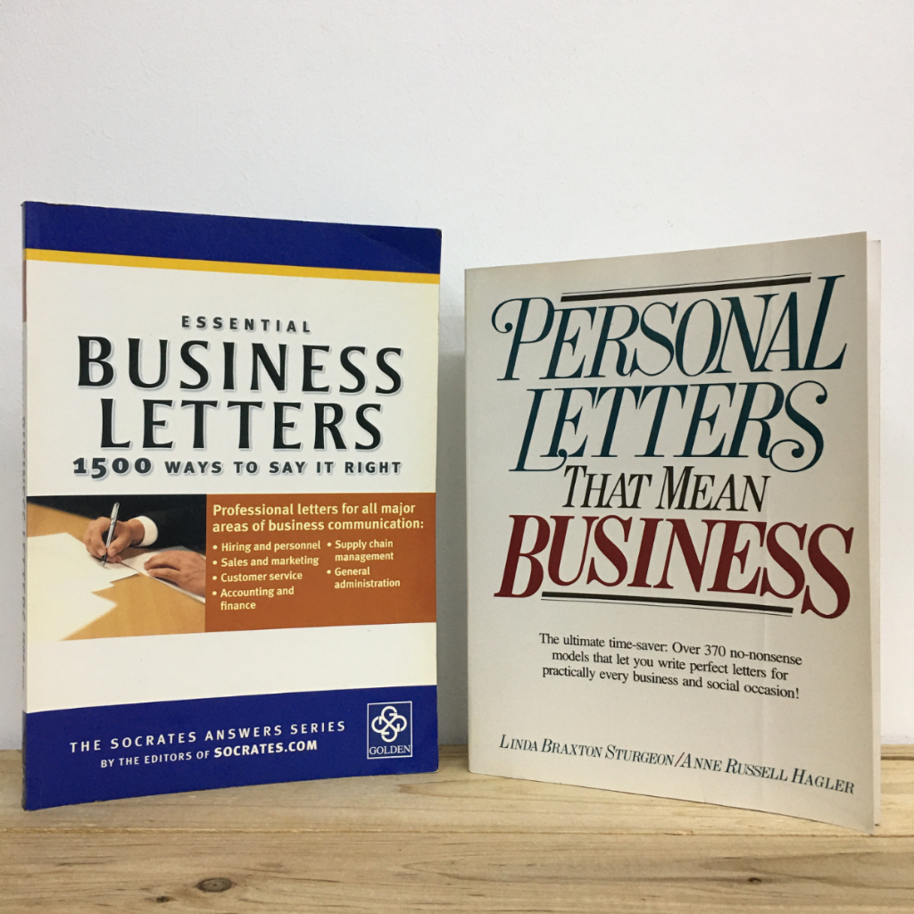 Business and Personal Letters Writing Books (Preloved) | Shopee Malaysia