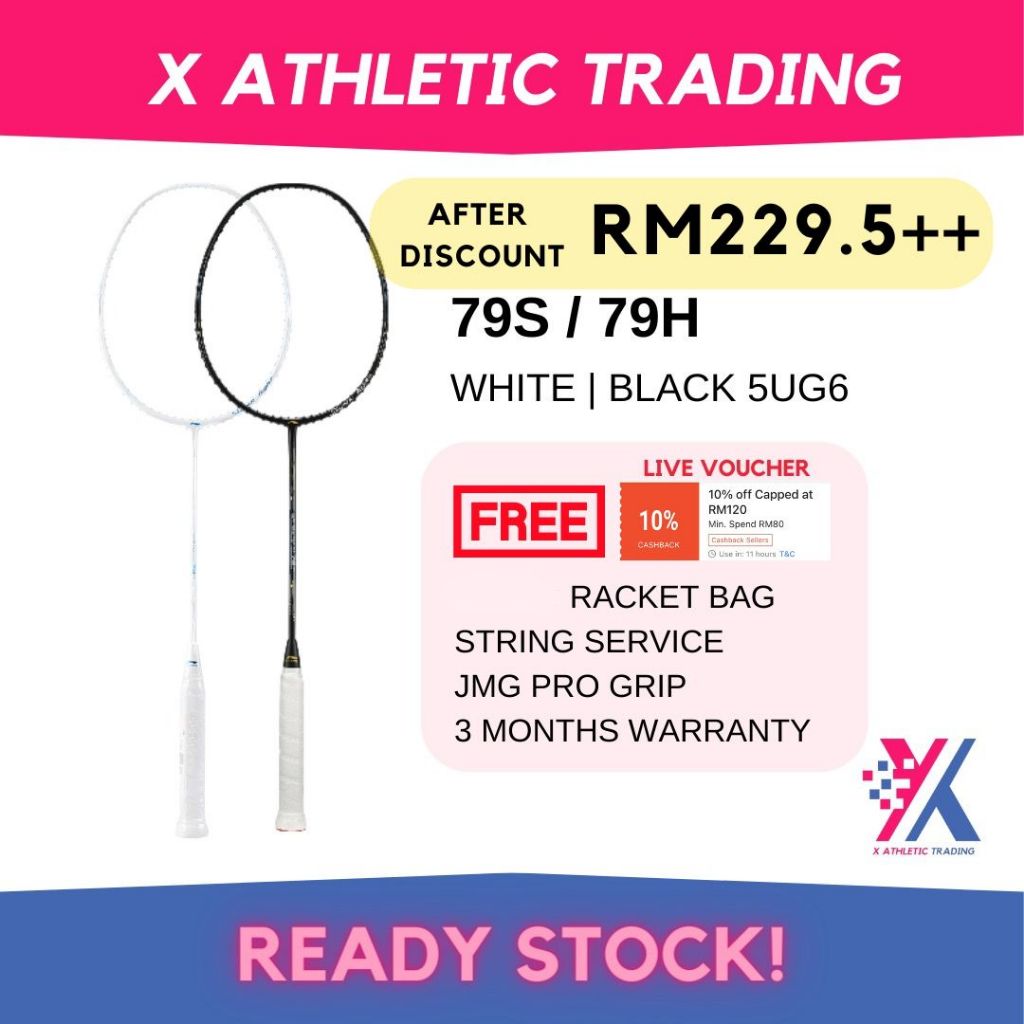 [100% ORIGINAL] WINDSTORM 79S/79H BADMINTON RACKET | Shopee Malaysia