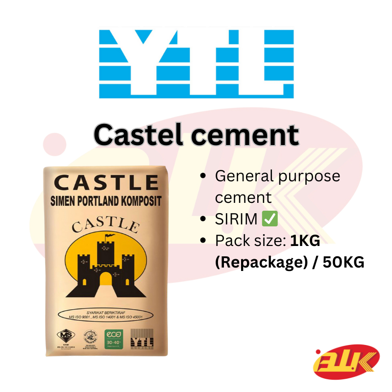 YTL Cement / Simen / 1KG (repackage) | Shopee Malaysia