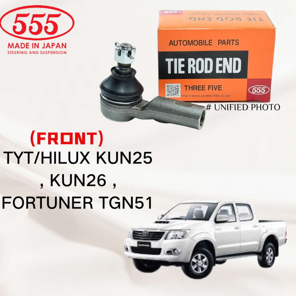 TOYOTA HILUX KUN25 , KUN26 , FORTUNER TGN51 555 JAPAN BRAND STEERING ...