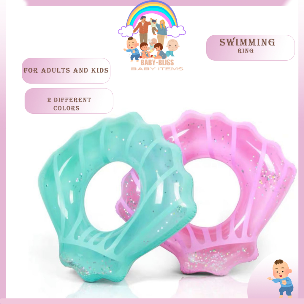 Inflatable Raft Lifebuoy Lifesaving Ring Swimming Ring Pool Aid Float ...