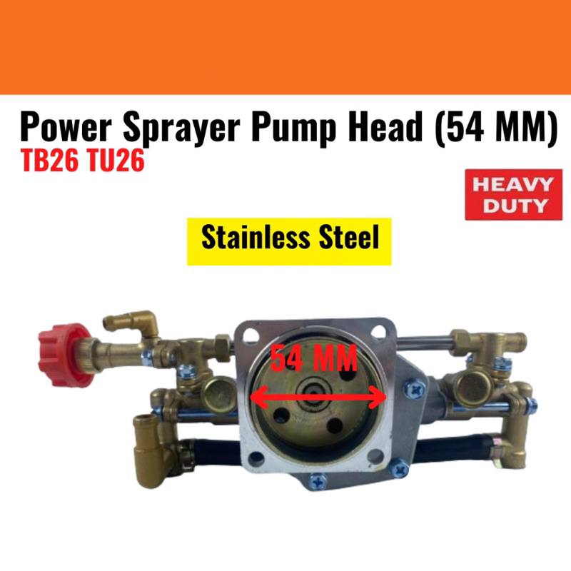 Stainless Steel 54MM Pam Racun Knapsack Sprayer Pump Head TU26 TB26 ...