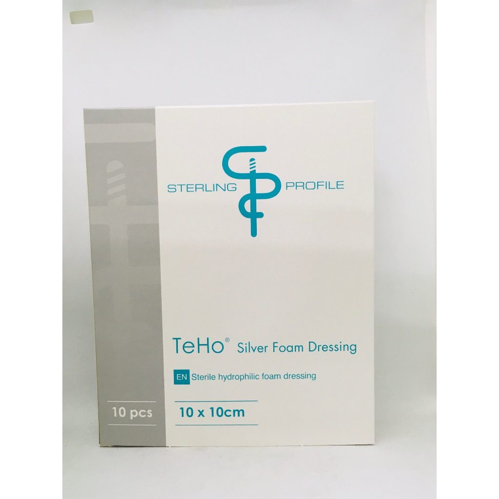 Teho Silver Foam Dressing (10cm x 10cm) (10pcs-1 box) | Shopee Malaysia