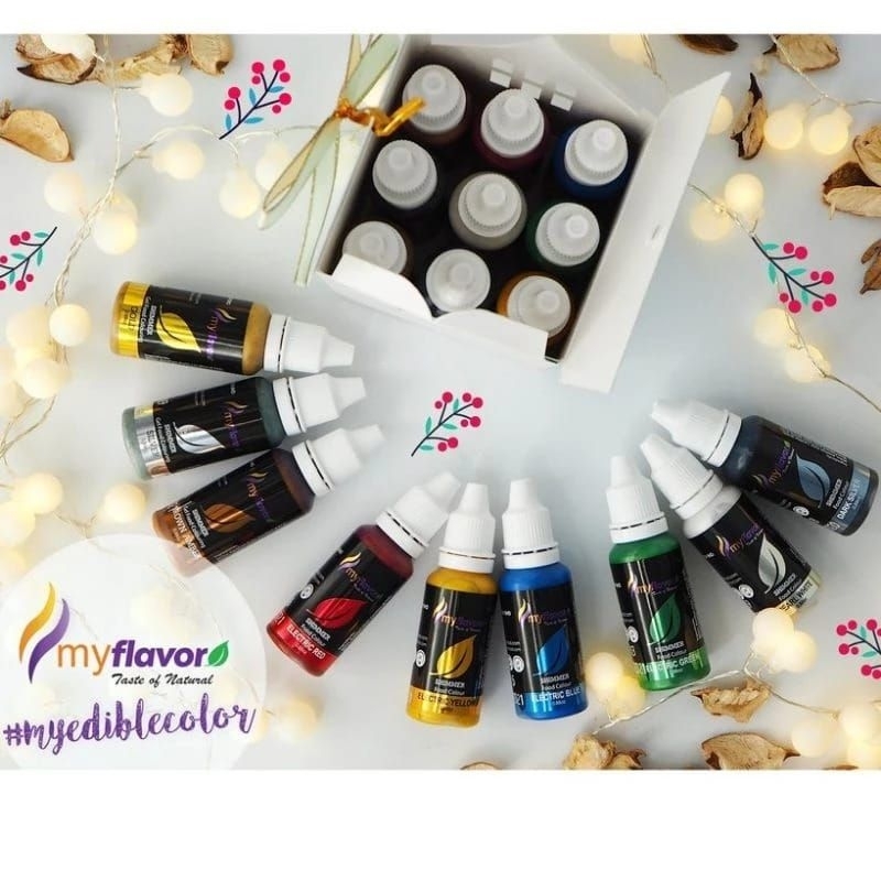 My Flavor Shimmer Gel Food Colouring Edible 25g/0.88oz / My Flavor / My ...