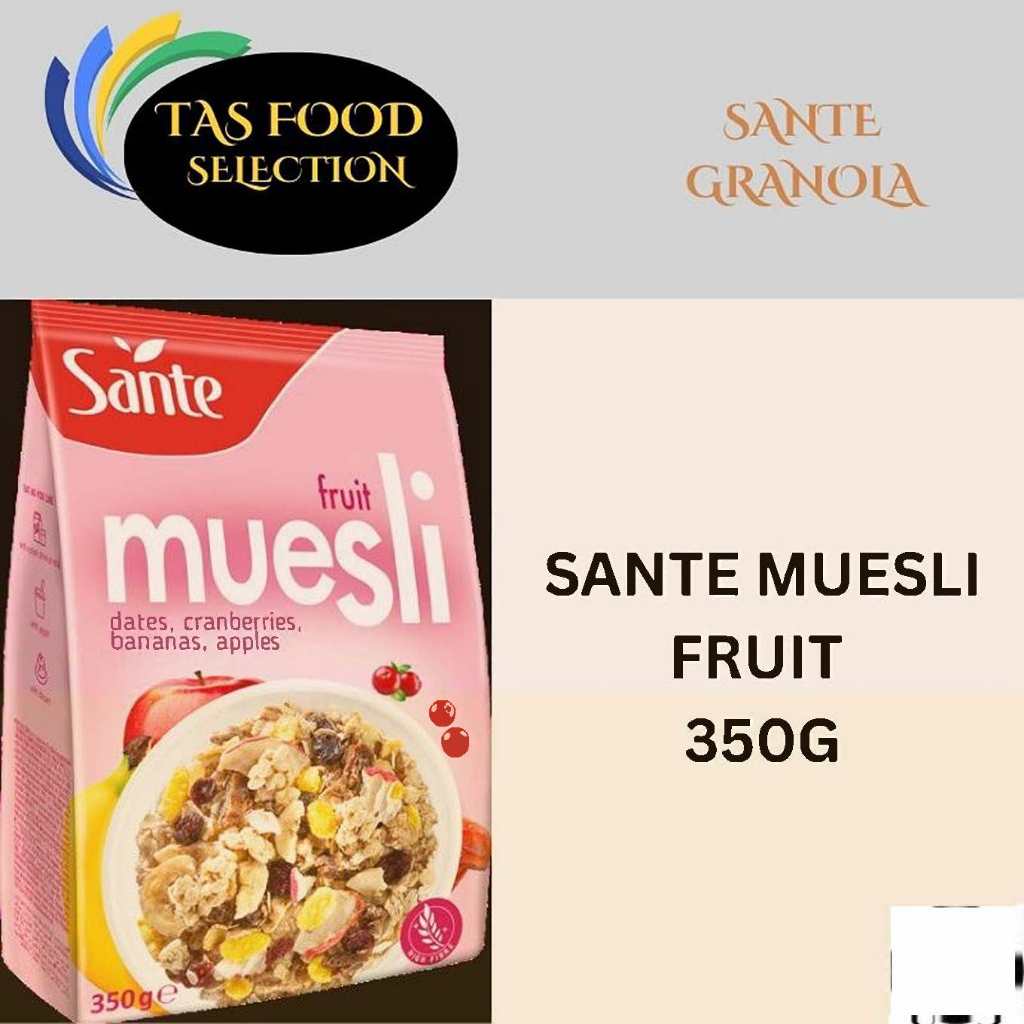 Sante Assorted Whole Grain Granola/ Muesli Traditional/Fruit/Tropical ...