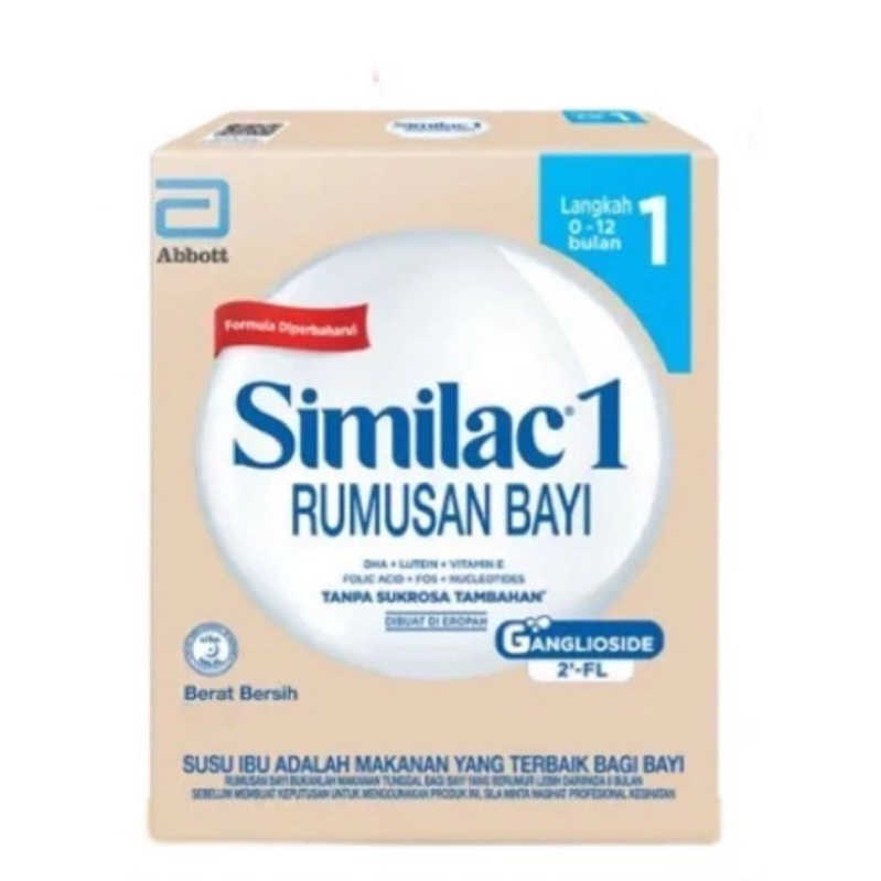 Similac Step 1 HALAL New Improved Formula 1.2kg/ 1.6kg exp 12/26 ...