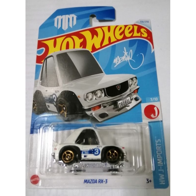 Hotwheels Mazda RX-3 Tooned White Case N 2024 | Shopee Malaysia