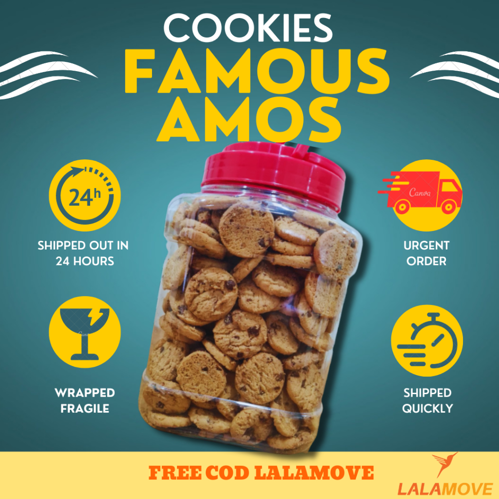 Wholesale OEM Famous Amos Chocolate Chip Cookies Ready Stock Affordable ...