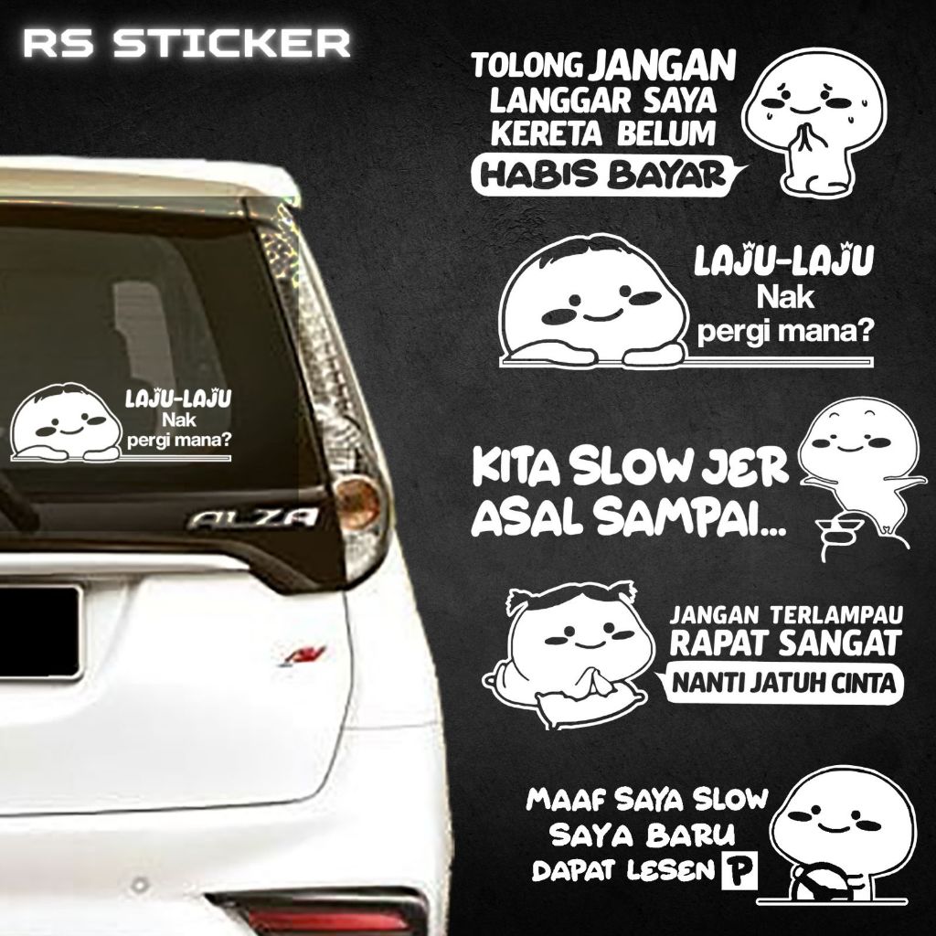 Sticker Emoji Jangan Dekat Jangan Langgar Jangan Terlampau Pinjam 100 ...
