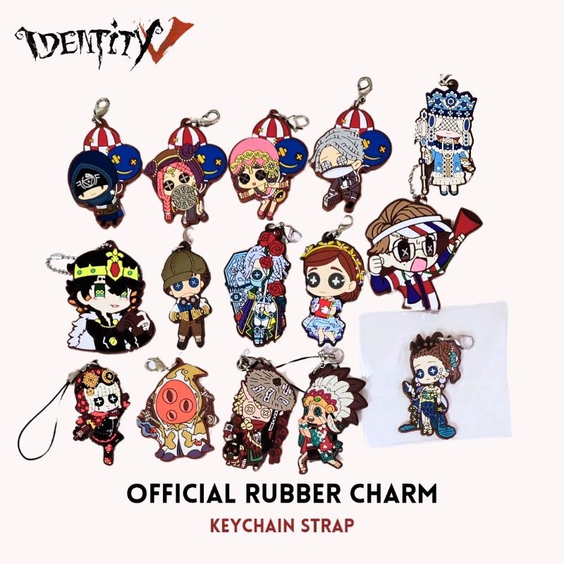 IDENTITY V Official Rubber Charm Keychain | Shopee Malaysia