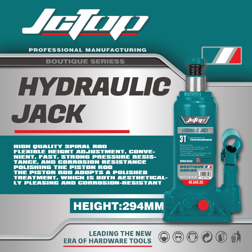 JcTop Tools Hydraulic Jack Best Quality of Hardware Tools Bicu ...
