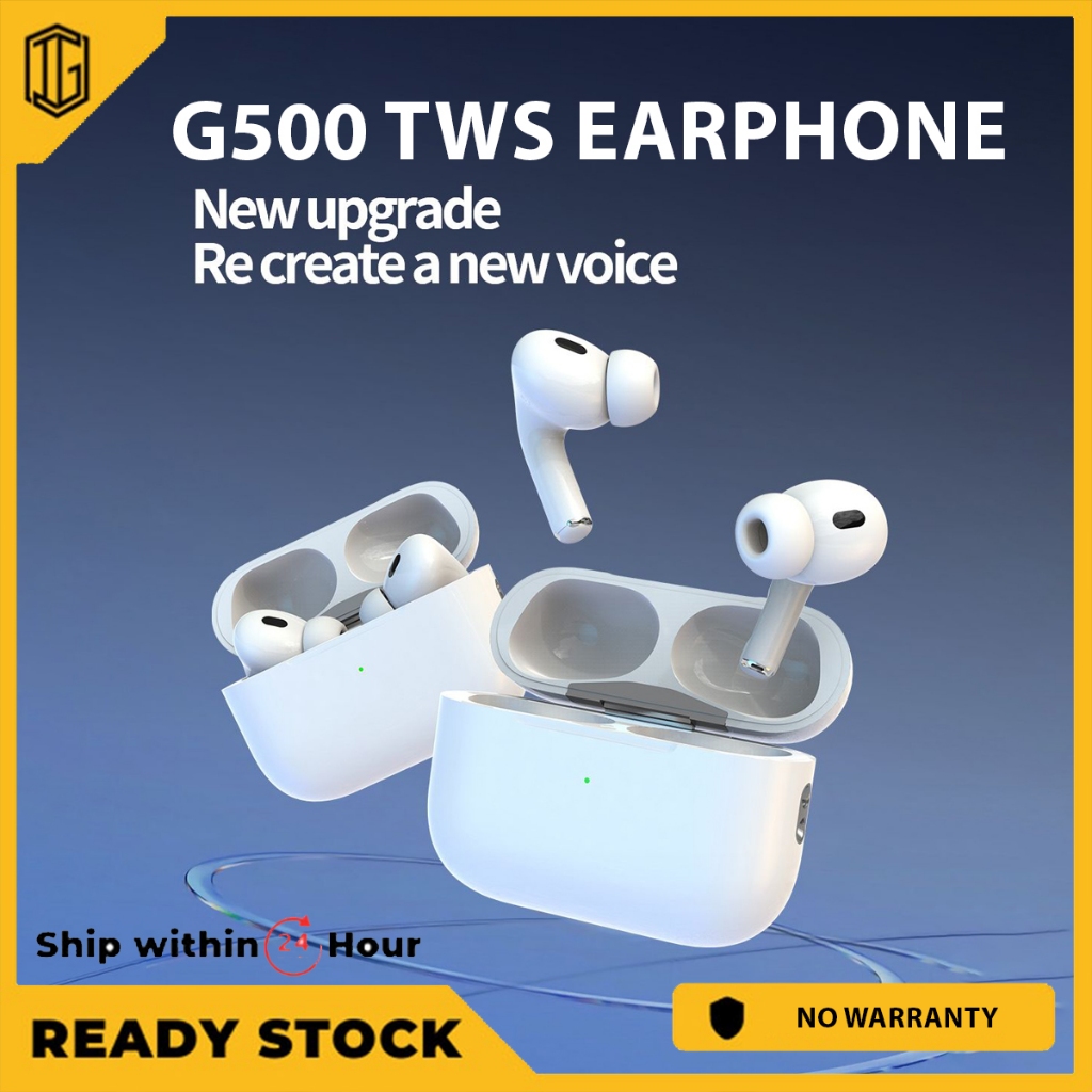 G500 TWS 5th Gen Wireless Bluetooth Earphone Auto Pop Up Windows Smart ...