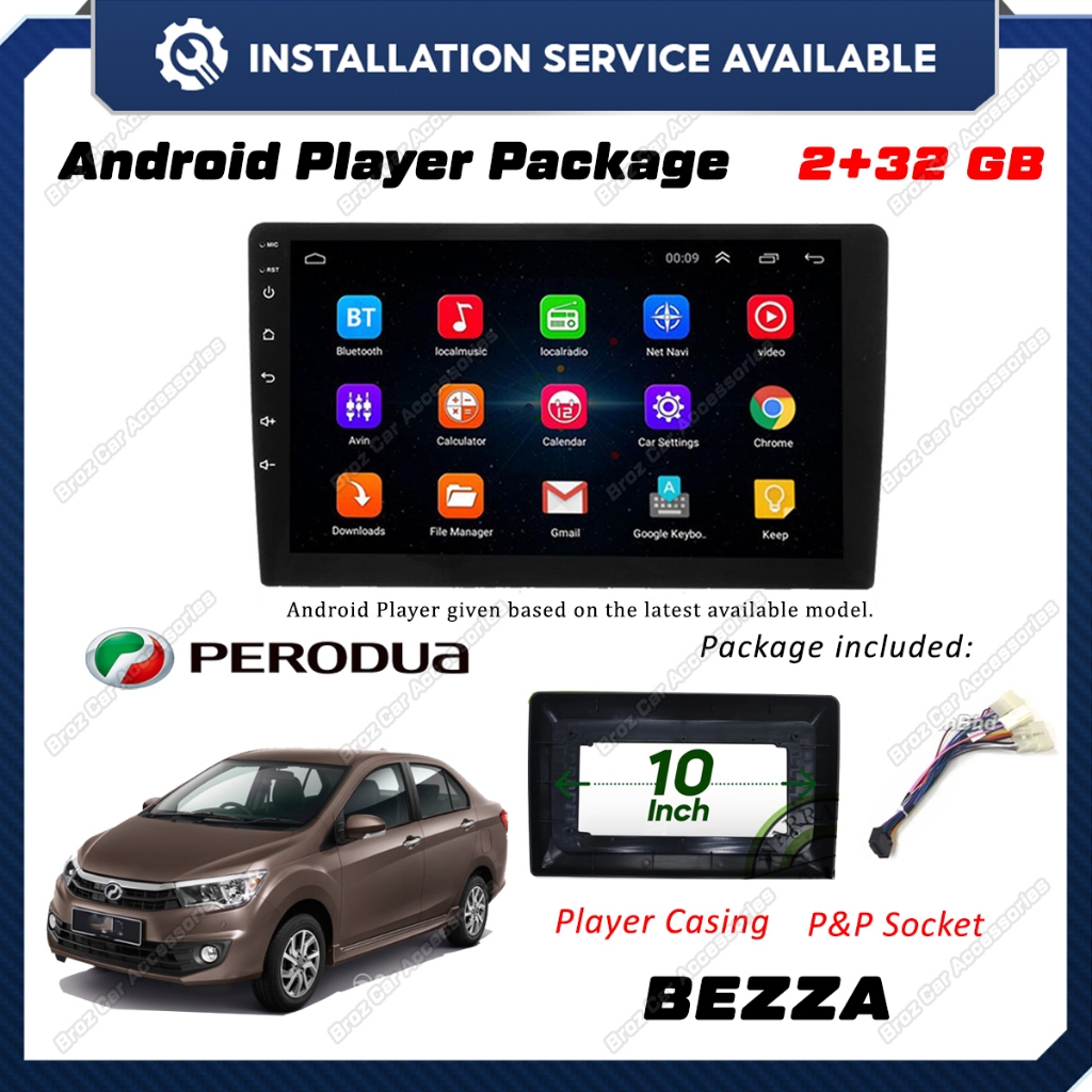 [Installation Available] For Perodua Bezza Android Player 2+32GB FREE ...