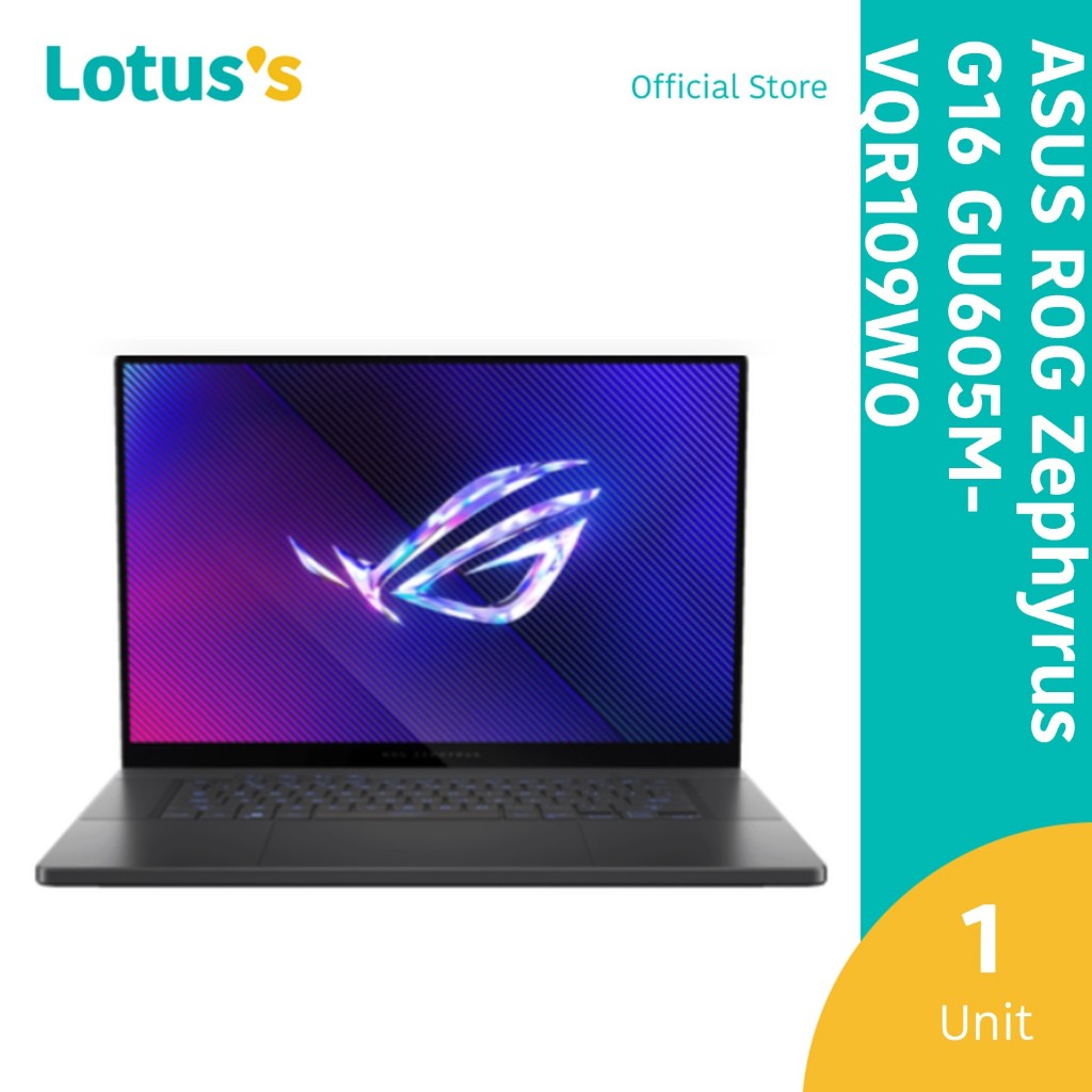 ASUS ROG Zephyrus G16 GU605M-VQR109WO (CU9-185H,32GB,1TB,NV 8GB,16",GRY ...