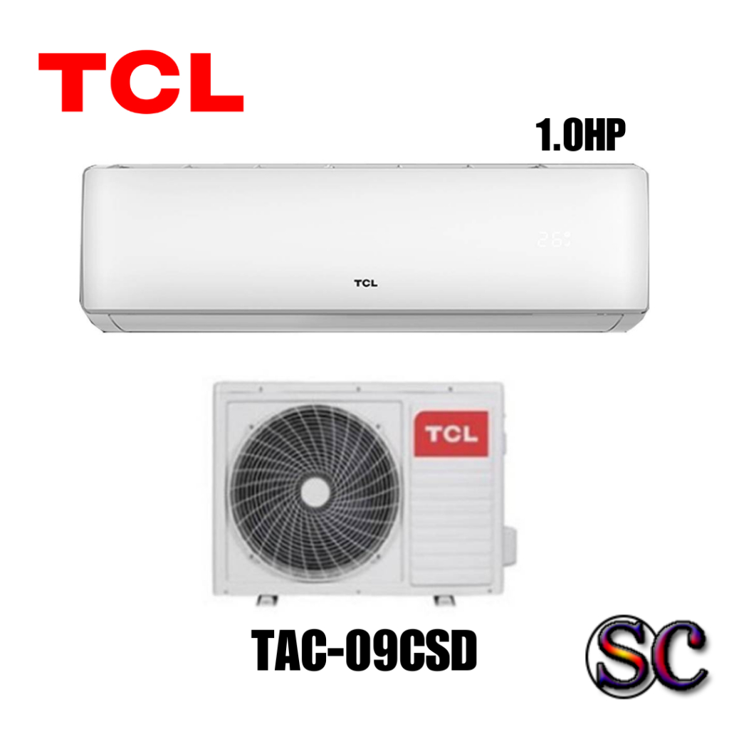 TCL 1.0HP AIR-CONDITIONER TAC-09CSD (R32) | Shopee Malaysia
