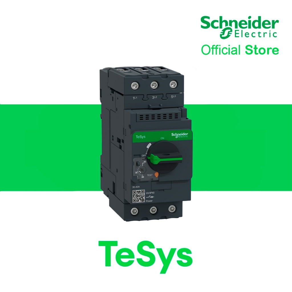 Tesys Deca Circuit Breaker 3P 40A Thermomagnetic | Shopee Malaysia