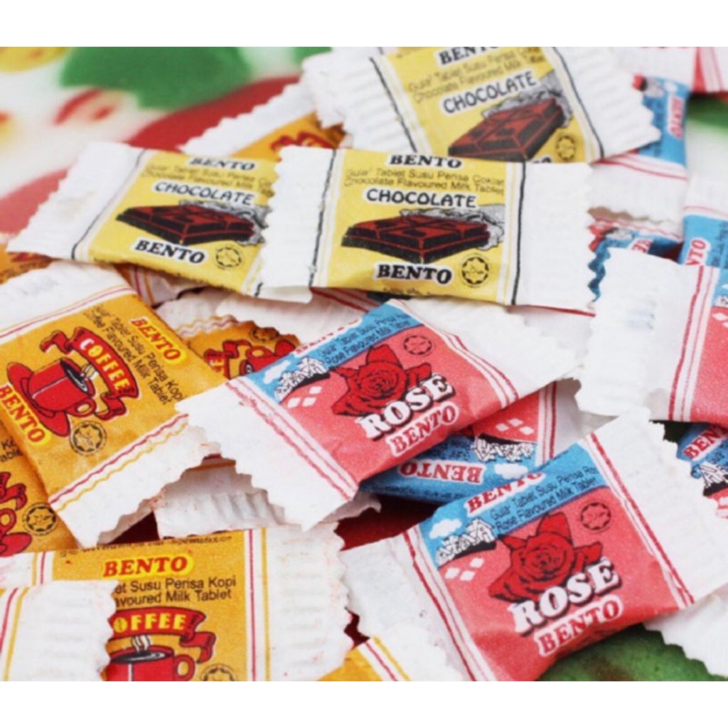 Gula-Gula Susu Bento Tablet Milk Assorted Candy 10pcs | Shopee Malaysia