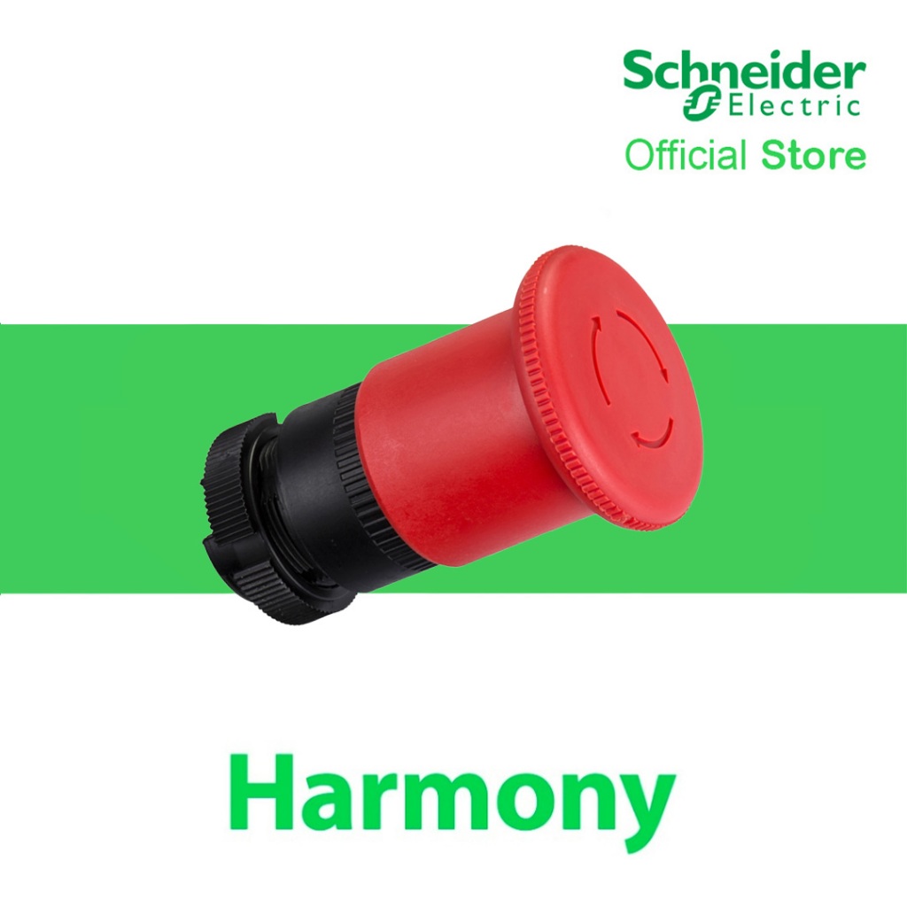 Harmony XB5 Emergency Stop Switching Off Head Ø40 Red | Shopee Malaysia
