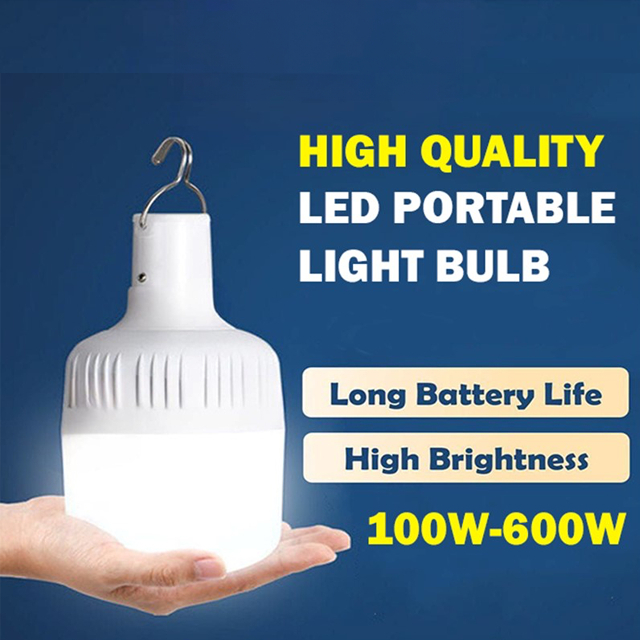 [Shopee Choice] Rechargable LED Light Bulb USB Portable Lamp for ...