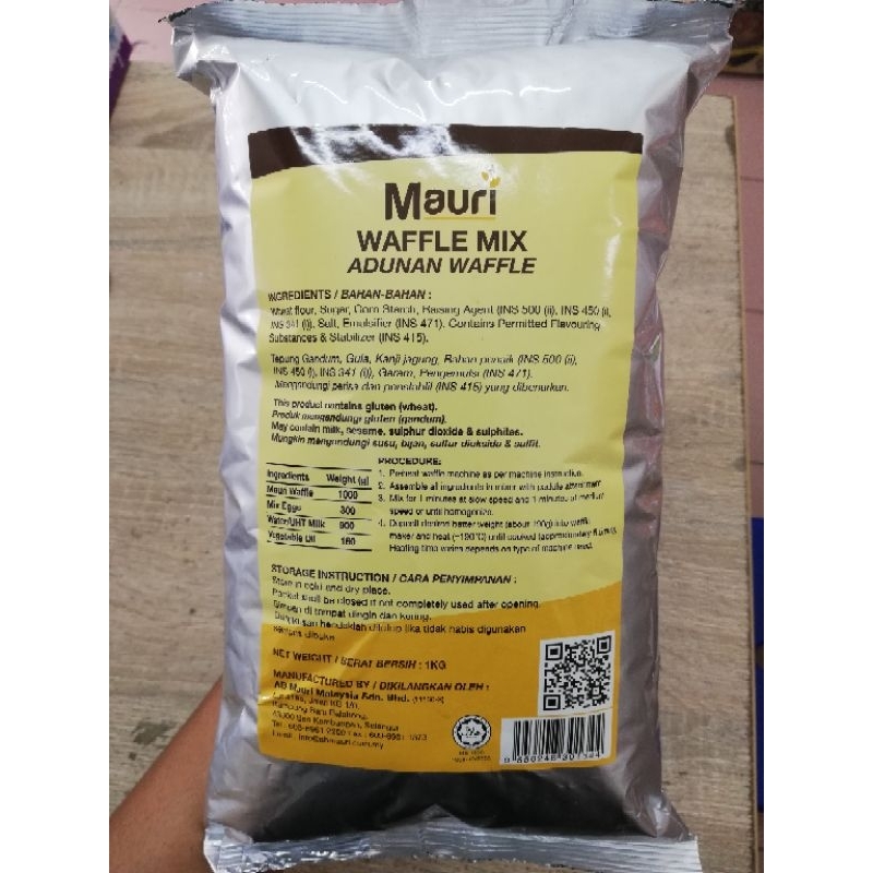 Mauri Waffle Mix 1kg | Shopee Malaysia
