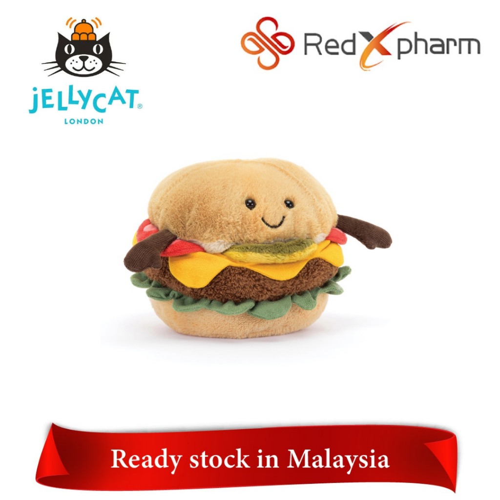Original Jellycat Amuseables Burger (Ready Stock) | Shopee Malaysia