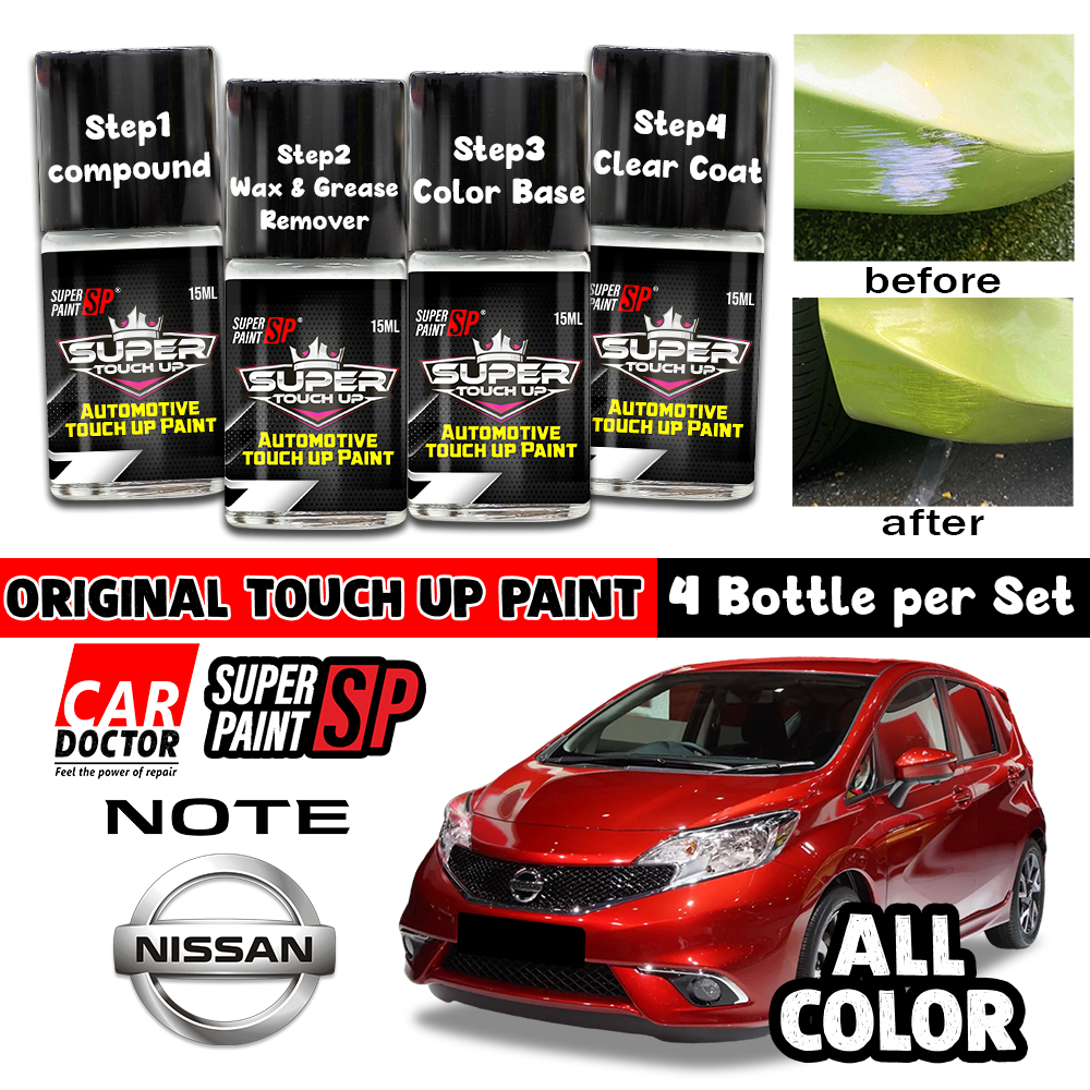 Nissan Note 🚗 Original Touch Up Paint Combo Set DIY Scratch Removal ...