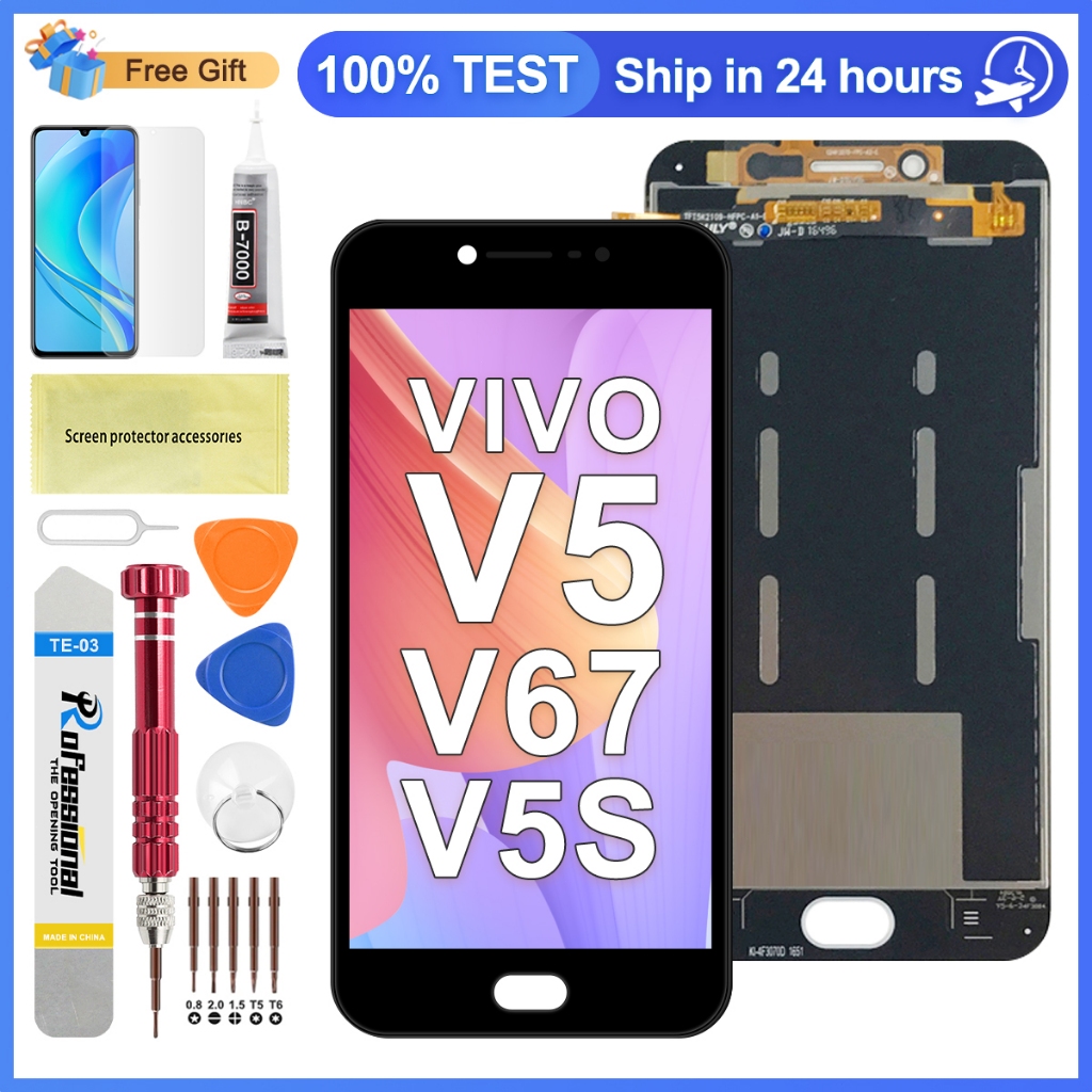 [Original] LCD VIVO V5 Y67 V5S 1601 Original Frame Display Touchscreen ...
