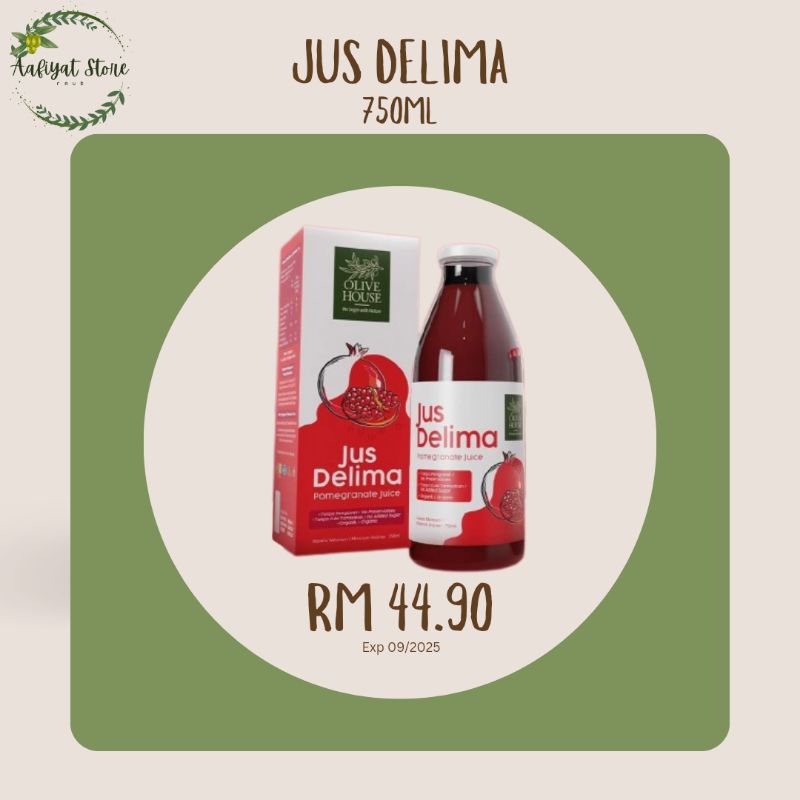 🔥🔥🔥[HOT SALE]🔥🔥🔥Jus Delima Organik | Shopee Malaysia