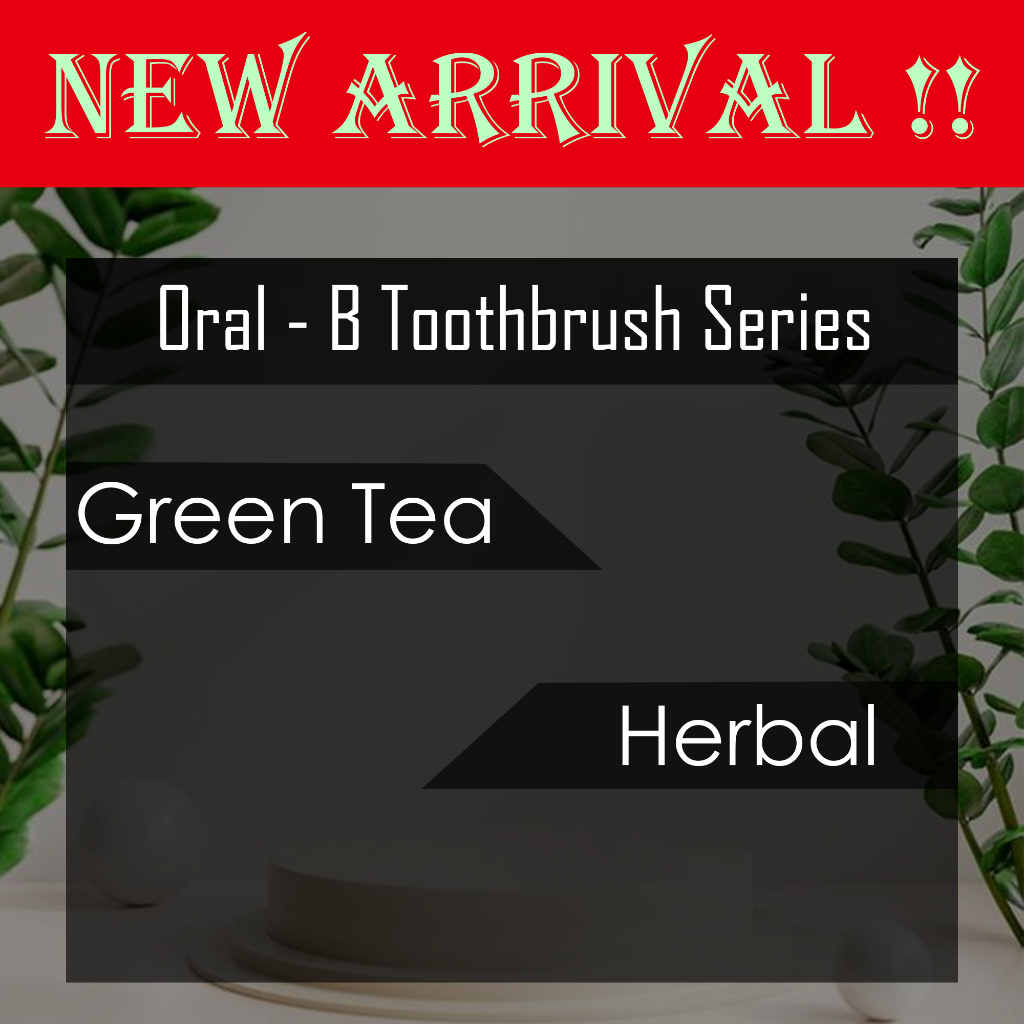 Oral-B ToothBrush Series (Oral-B UltraThin Green Tea //Oral-B Easy ...
