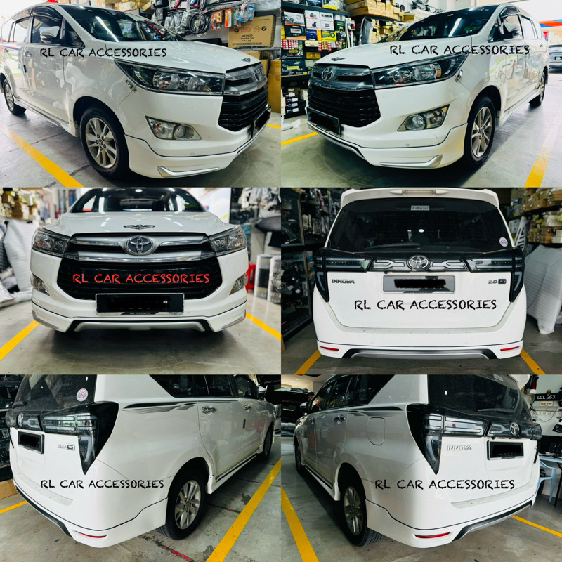 Toyota innova 2017 2018 2019 modellista modelista bodykit body kit ...