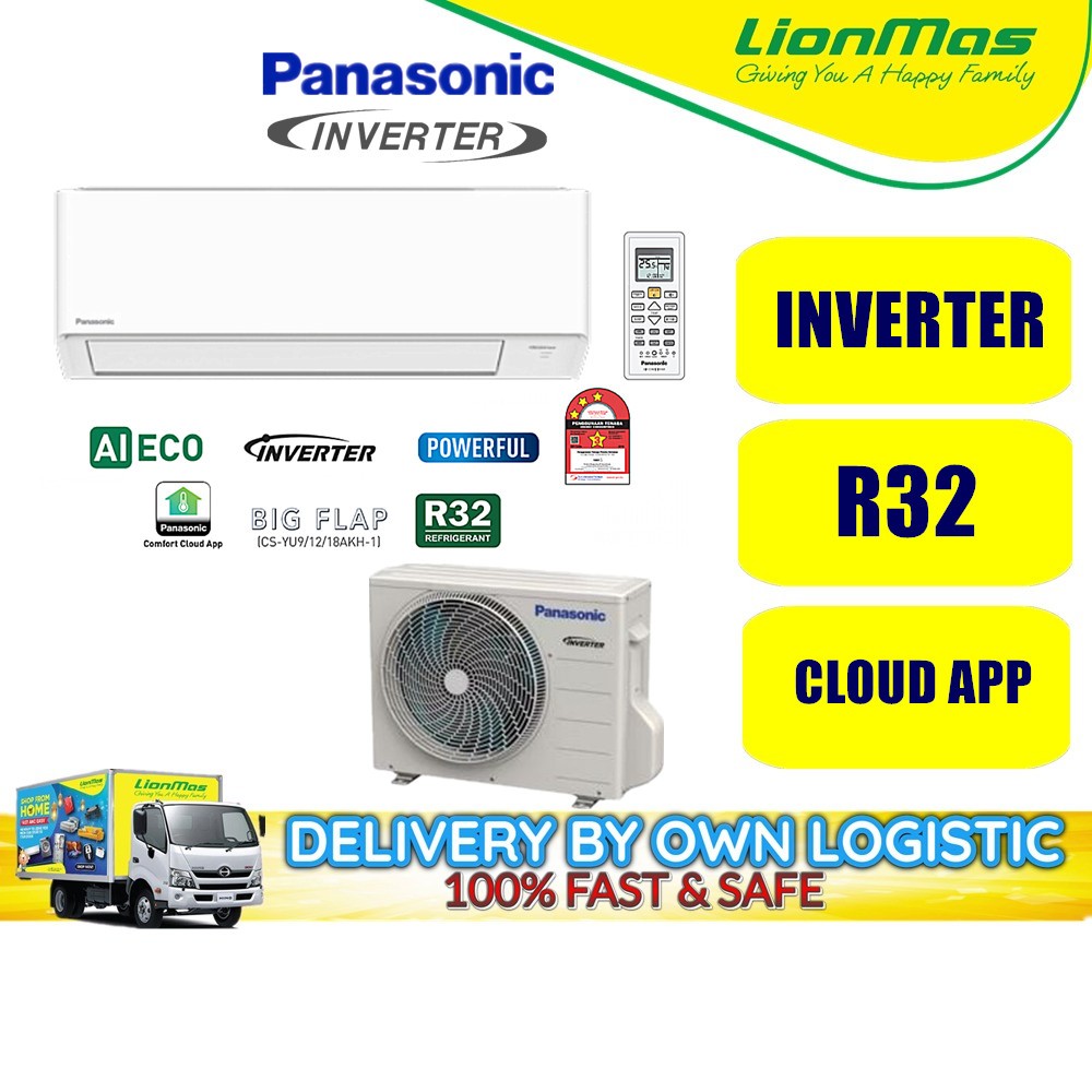 Panasonic Eco Inverter Air Conditioner CS-YU9AKH CS-YU12AKH - AIR COND ...