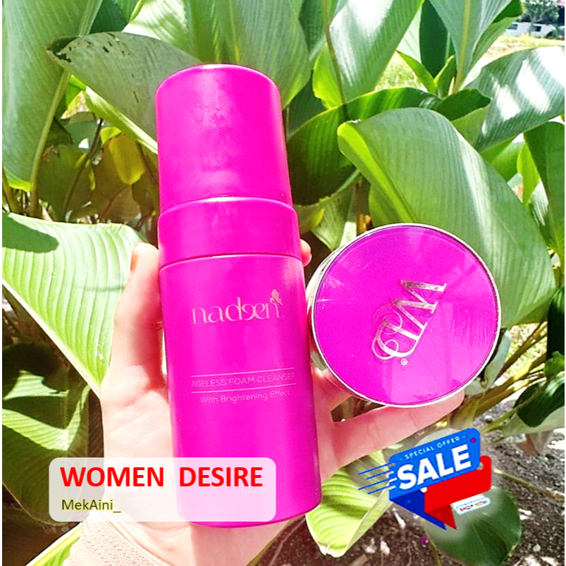 NEW WDAC 🔥 KRIM BESAR 15g , PENCUCI MUKA 100Ml - WOMEN DESIRE AGELESS ...