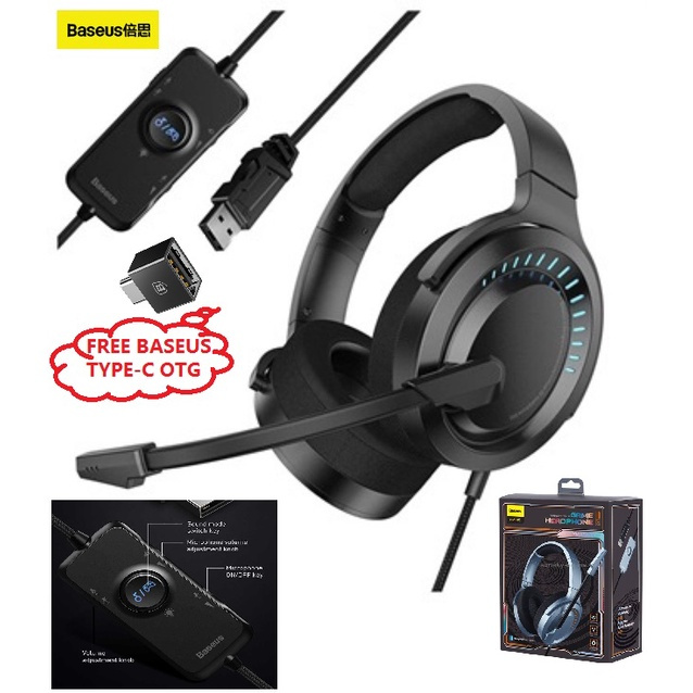 BASEUS GAMO Immersive Virtual 3D headset PC Gaming Headset D05 Computer ...