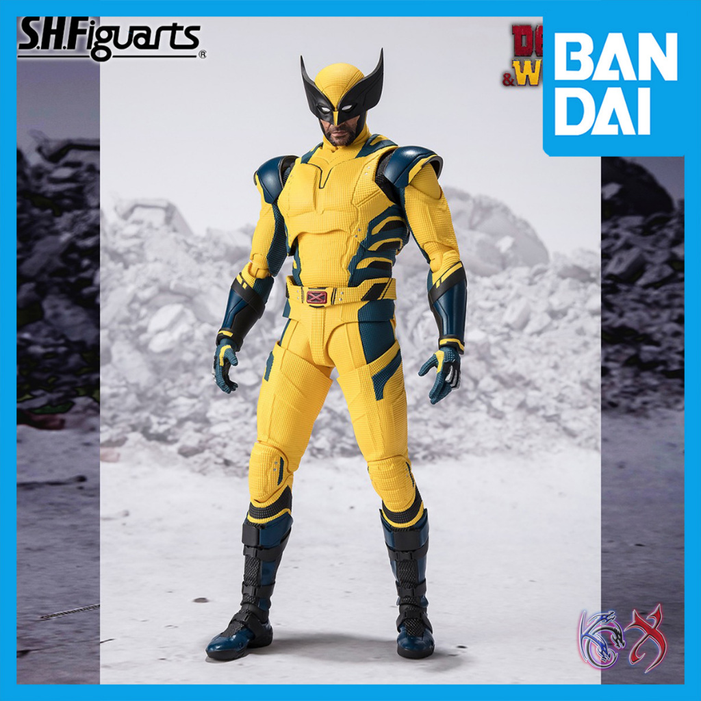 (READY STOCK) Bandai S.H.Figuarts SHF Wolverine Deadpool & Wolverine ...