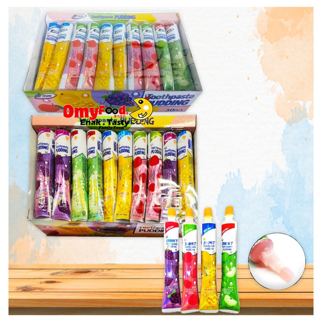 50ml x 30pcs Toothpaste Pudding [OmyFood] | Shopee Malaysia