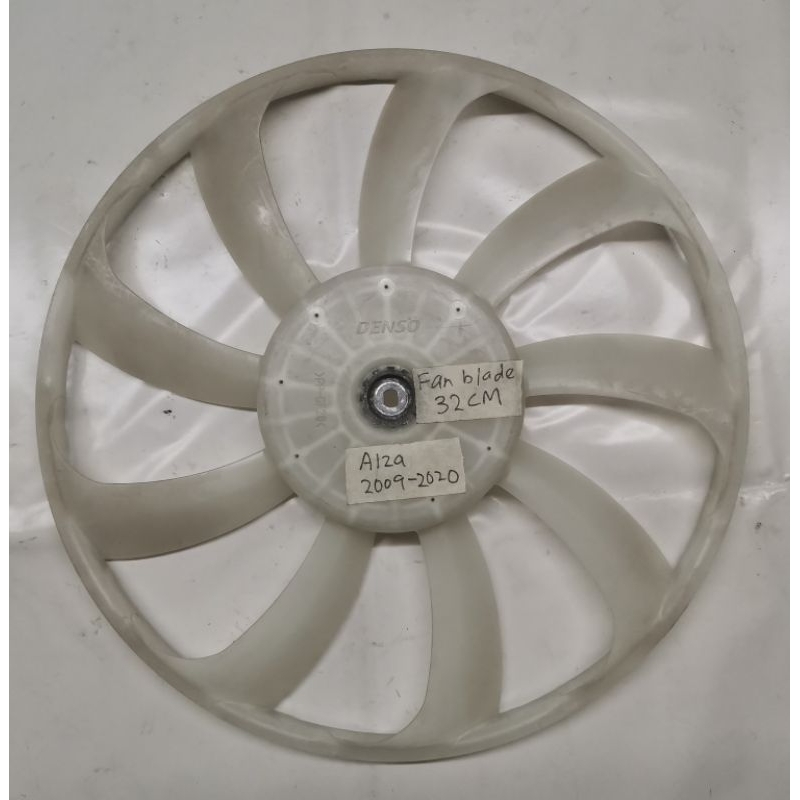 Used Denso Japan 🇯🇵 high speed 9 fan blade 32CM Perodua Alza PNP ...