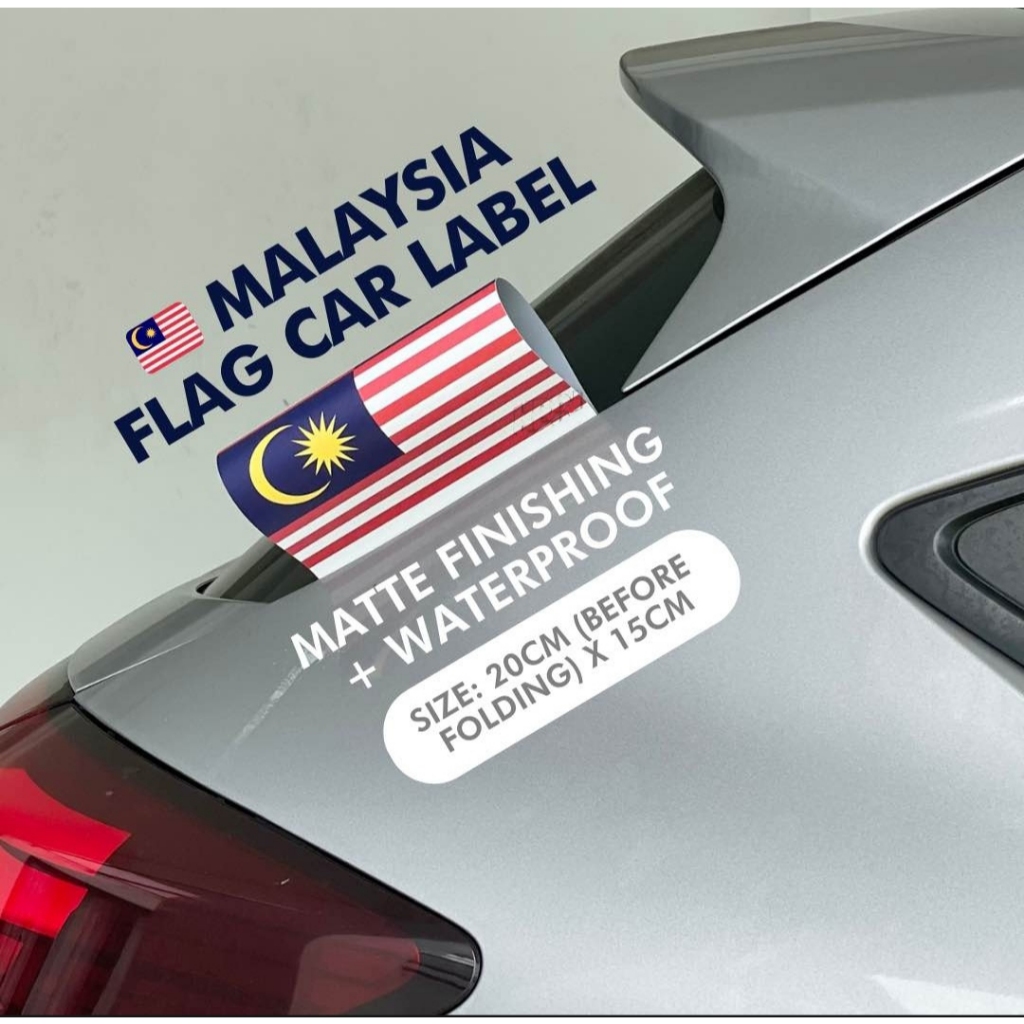 Malaysia Flag for Car - Merdeka and Malaysia Day 2024 | Shopee Malaysia