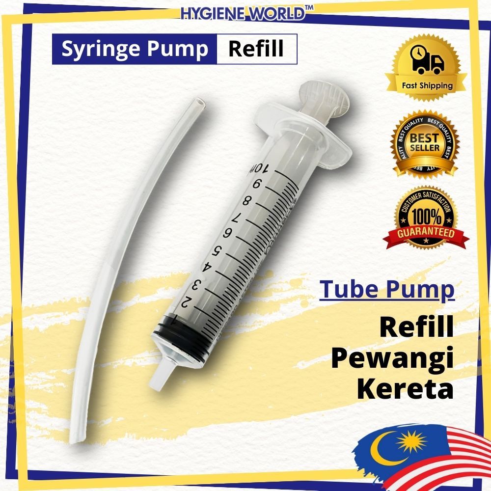 10ml Perfume Refill Syringe | Pump Refill Pewangi Kereta | Perfume ...