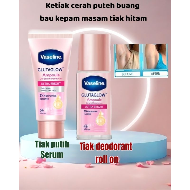 (Buang bau kepam ketiak masam tengkit) V4SELINE KETIAK PUTIH SERUM ...