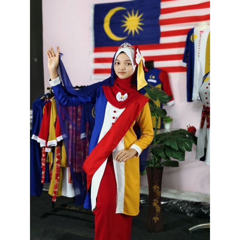 BAJU MERDEKA /KEBAYA MODEN/SET COMBO MERDEKA | Shopee Malaysia
