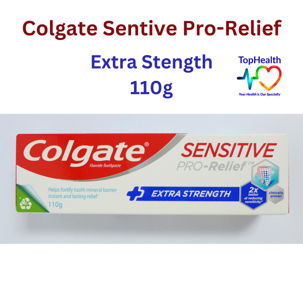 COLGATE Sensitive Pro-Relief Toothpaste Extra Strength 110g 全方位保护 ...