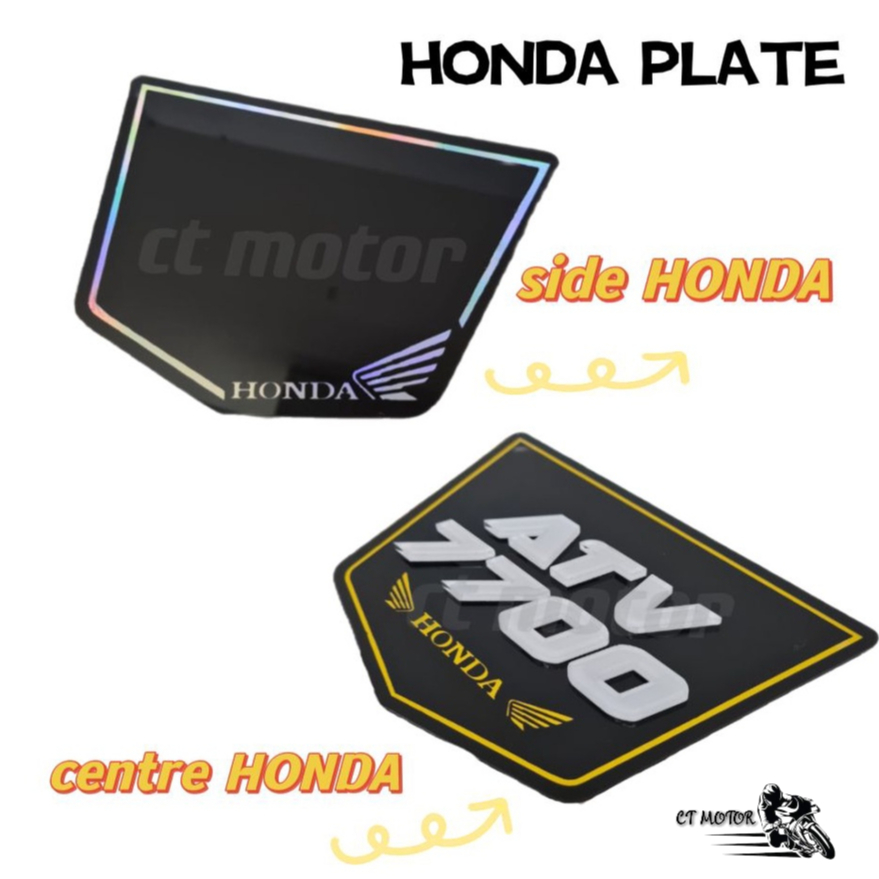 MOTORSIKAL HONDA WING V BENTUK NOMBOR PLAT PERCUMA ALLEN KEY NUT V ...