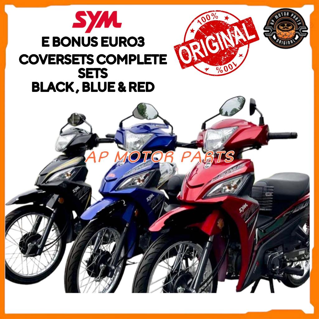 100% ORIGINAL SYM E BONUS110 EURO 3 COVERSETS COMPLETE SETS WITH ...