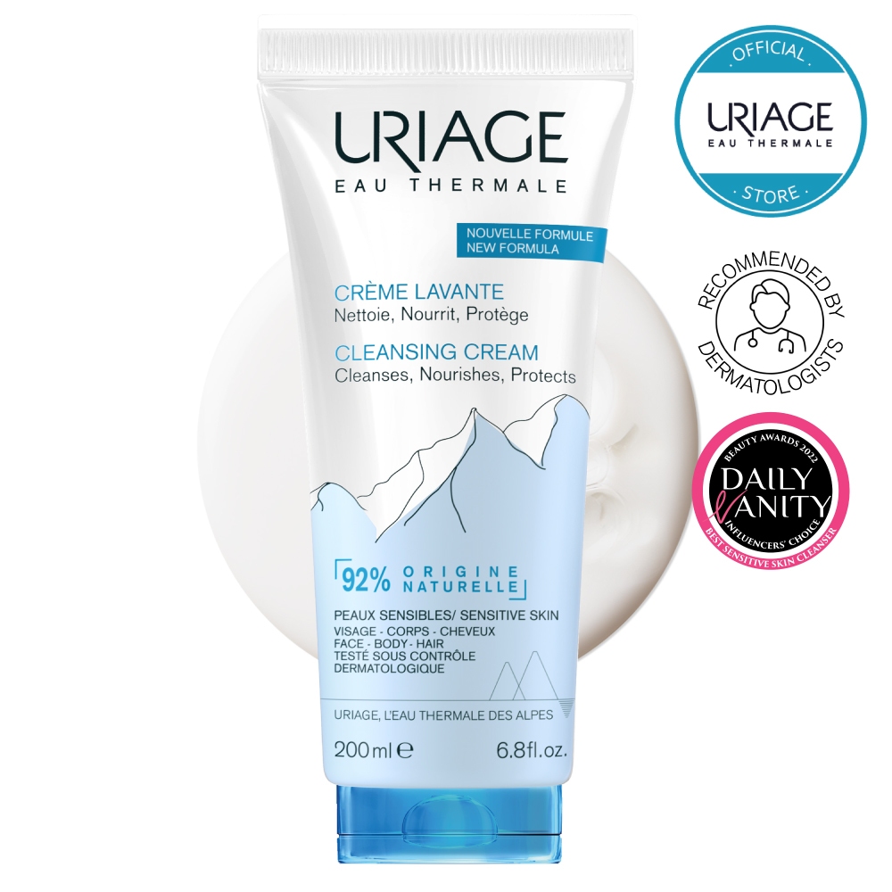 Uriage Crème Lavante Soap-Free Liquid Cleanser 200ml | Shopee Malaysia