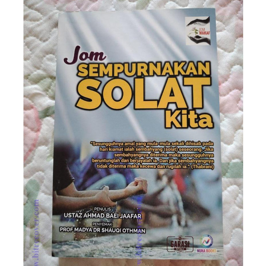 JOM SEMPURNAKAN SOLAT KITA (PRE-LOVED) | Shopee Malaysia