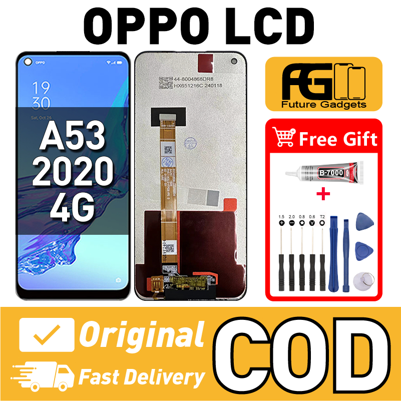 LCD OPPO A53 2020 4G Compatible For ORIGINAL LCD Skrin Touch Screen ...
